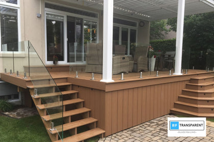 #1 Glass Railings & Panels Supplier in Canada - RF Transparent