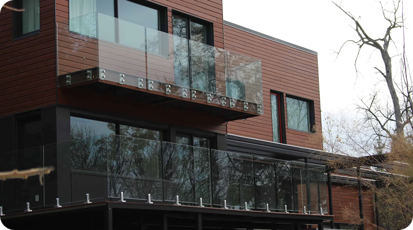 #1 Glass Railings & Panels Supplier in Canada - RF Transparent