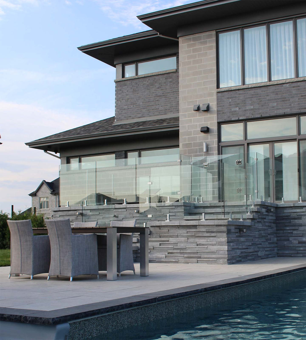 #1 Glass Railings & Panels Supplier in Canada - RF Transparent